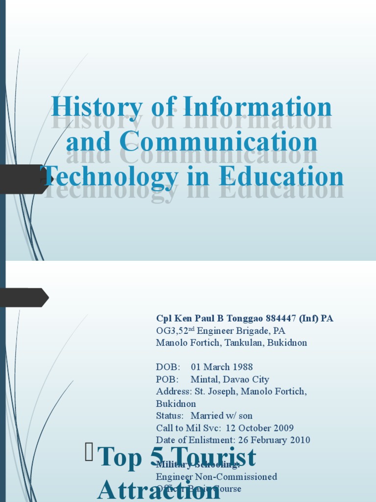 History of ICT | PDF