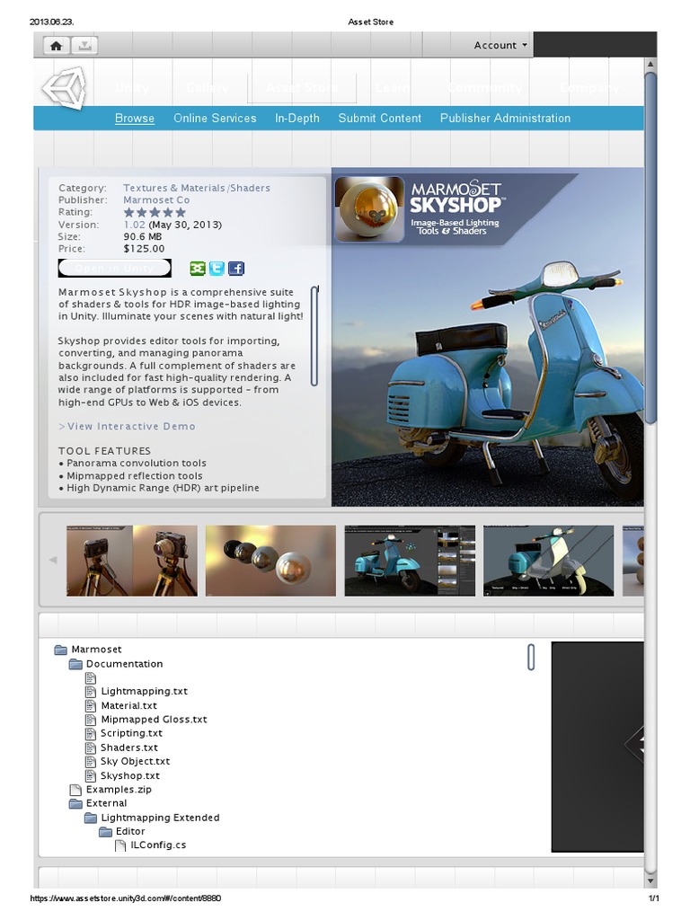 Skyshop - Image-Based Lighting Tools & Shaders (1.02) | PDF | Shader | Unity (Game Engine)