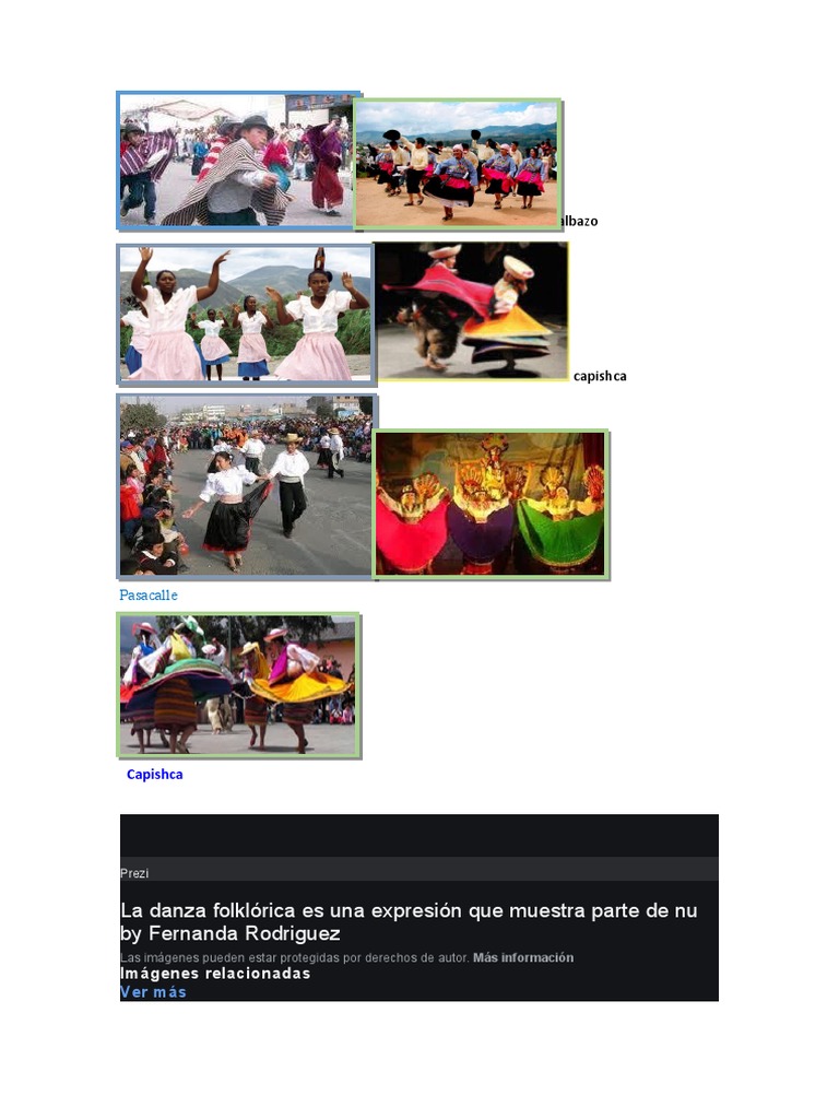 Danza Capishca: Tradición Ecuatoriana | PDF