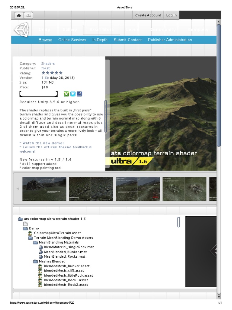 Ats Colormap ULTRA Terrain Shader (1.6b) | PDF | Multidimensional Signal Processing ...
