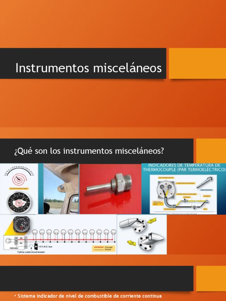 Instrumentos Misceláneos | PDF