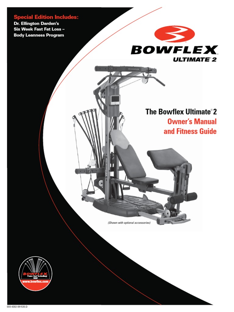 Product - Support - BowFlex - BowFlex BFX Ultimate2 OwnersManual RevB ...