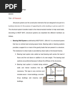 Structural Framing System | PDF | Framing (Construction) | Wall
