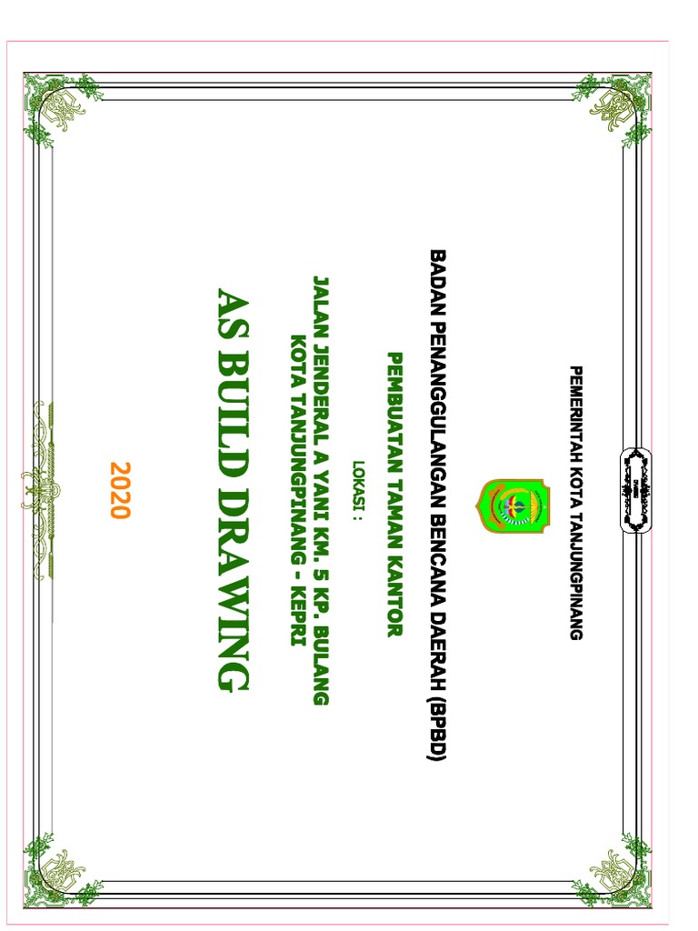 1.as-Build - Cover | PDF