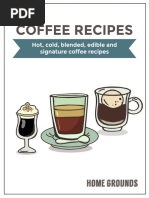 Coffee Recipes - Hot and Cold Coffee and Espresso Beverages To Make at ...