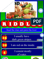 Fruit and Vegetable Riddles Keys | PDF | Salad | Fruit