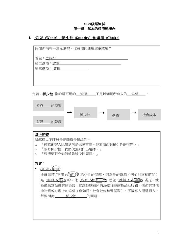 Chapter 1 - Notes | PDF