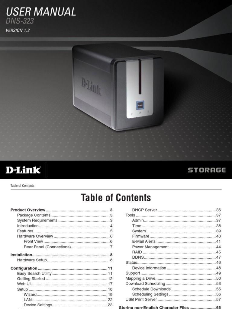 DLink DNS-323 Manual 12 | PDF | File Transfer Protocol | I Tunes