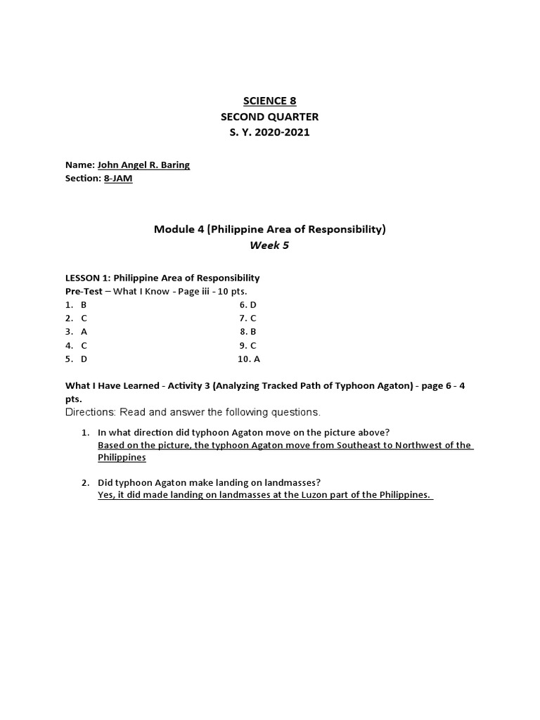 Analyzing Typhoon Agaton's Path | PDF