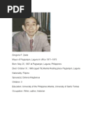 GREGORIO-ZAIDE Biography | PDF