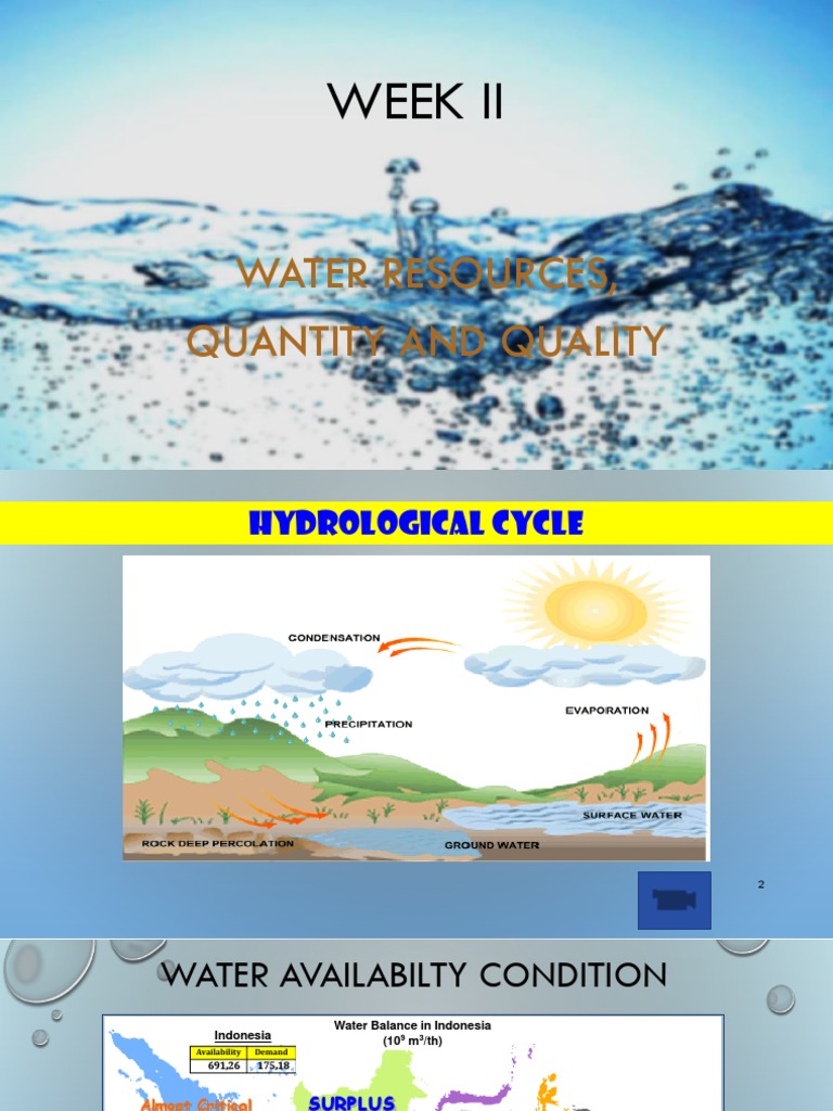 Indonesia's Water Resources Overview | PDF | Aquifer | Aquatic Ecosystem