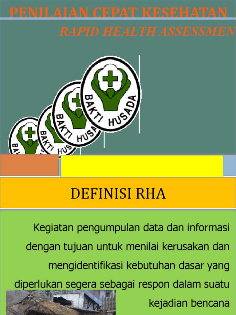 M-3. Rapid Health Assessment (RHA) | PDF