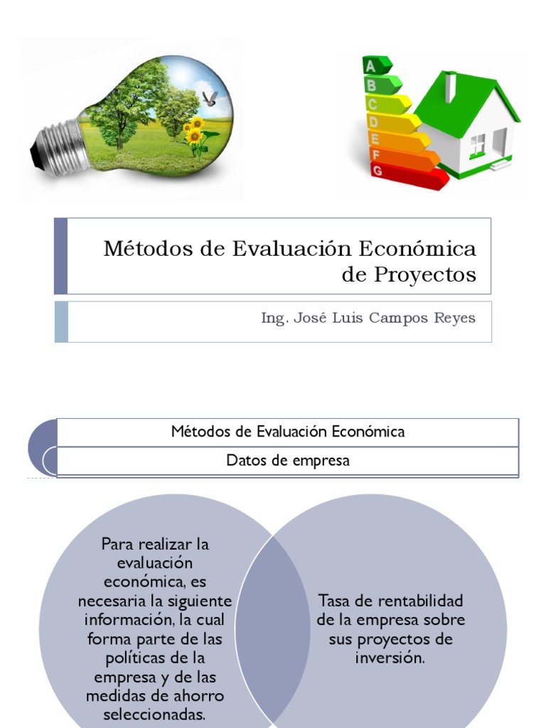Evaluacion Economica de Proyectos II | PDF | Ahorro | Beneficio (economía)