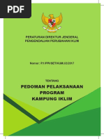 P4 2021 Pedoman Penyelenggaraan ProKlim | PDF