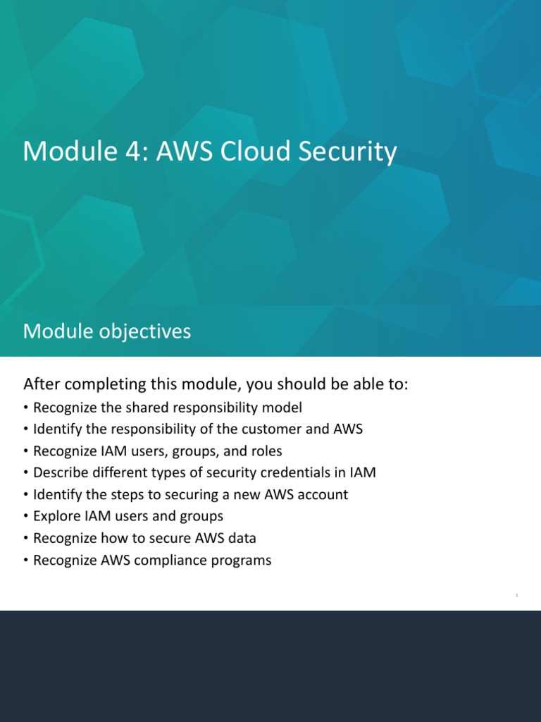 Cloudfoundations 04 Aws Cloud Security Download Free Pdf Amazon