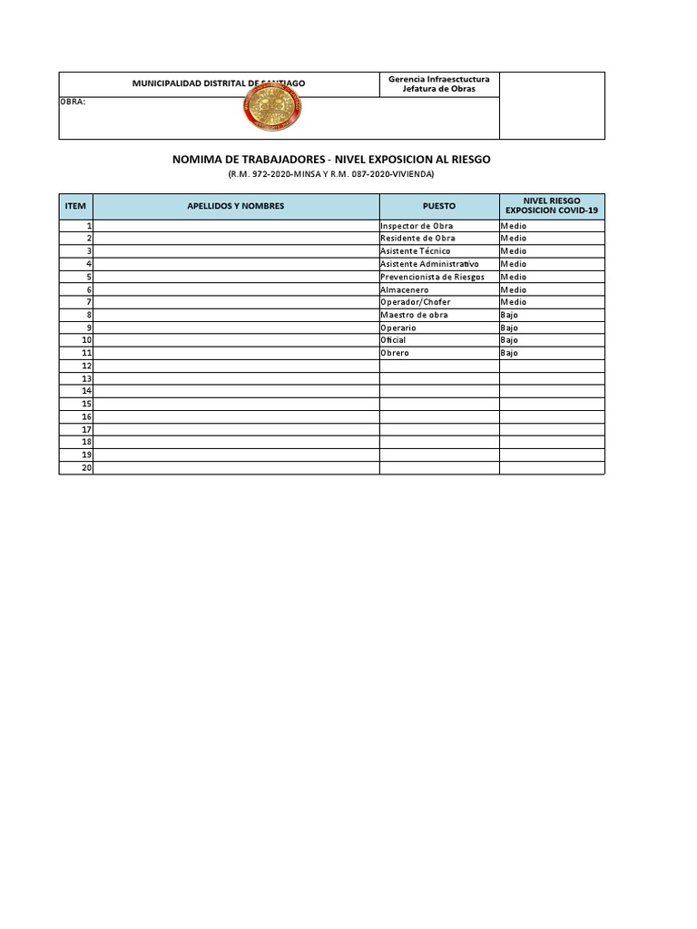 Anexos Covid-19 para Usar en Obras MDS | PDF | Lavado de manos | Especialidades Medicas