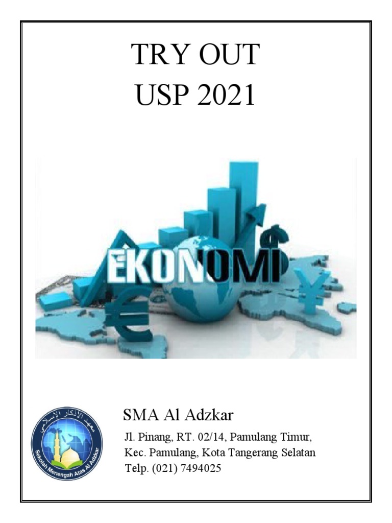 Try Out Ekonomi SMA Al Adzkar 2021 | PDF