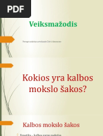 Veiksmazodziu Asmenavimas | PDF