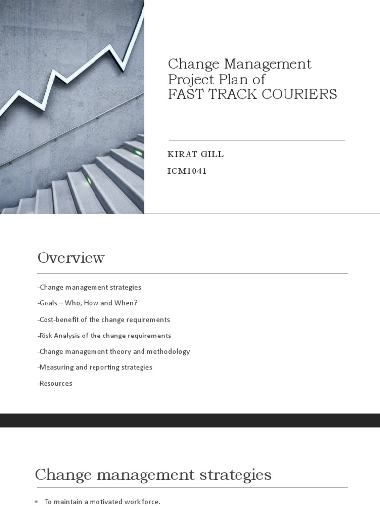 Change Management Project Plan | PDF | Change Management | Cost–Benefit ...