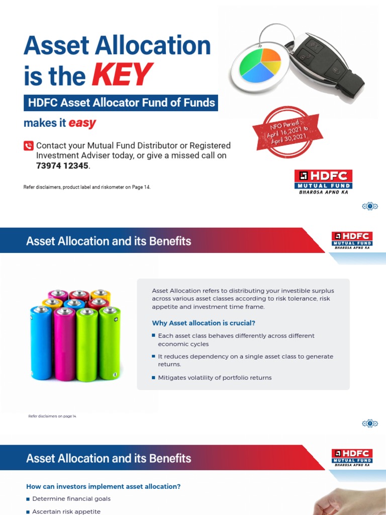 HDFC Asset Allocator Fund of Funds - NFO Presentation - Concise Version ...