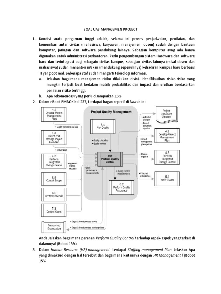Soal Uas Manajemen Project | PDF