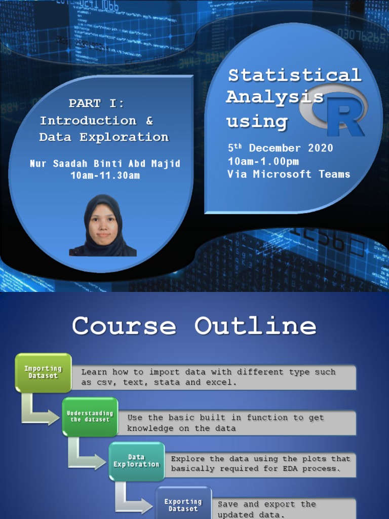 Analysis Using Statistical: Introduction & Data Exploration | PDF | Data Set | Comma Separated ...