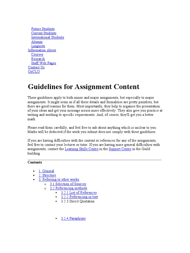 Assignment | PDF | Citation | Argument