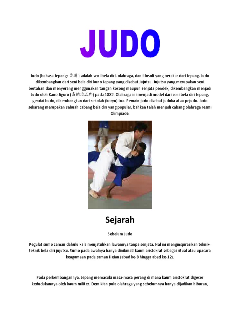 Judo | PDF