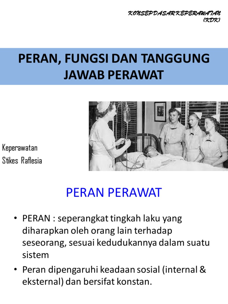 Materi KDK Peran Perawat | PDF