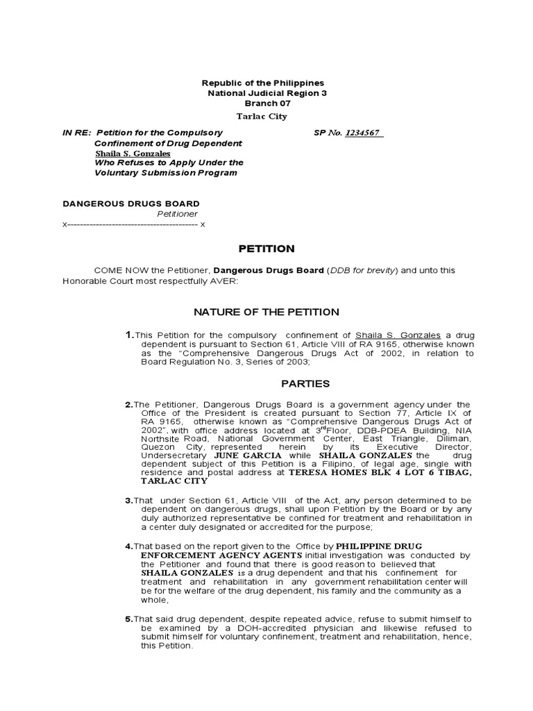 Compulsory Confinement GONZALES | PDF | Justice | Crime & Violence