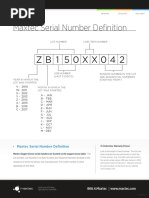 Serial Number Decoding Guide | PDF