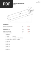 Davit Arm Calculation | PDF | Bending | Strength Of Materials