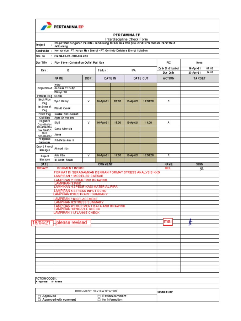 Pipe Stress Calculation for Fuel Gas | PDF | Pipe (Fluid Conveyance ...