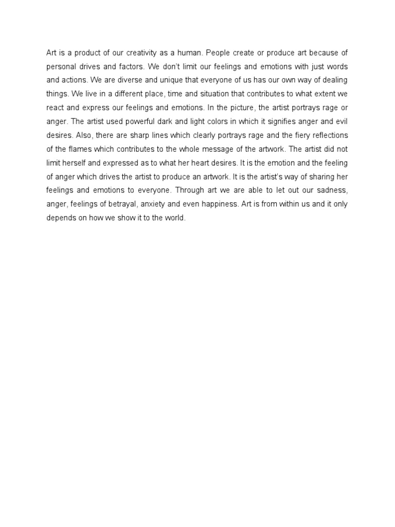 Personal Function of Art | PDF | Art | Self-Improvement