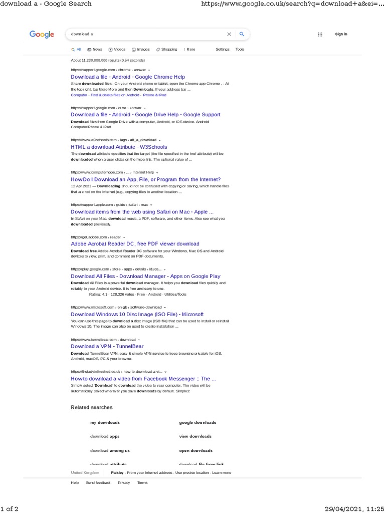 Google Search Download Guide | PDF | Ios | Safari (Web Browser)