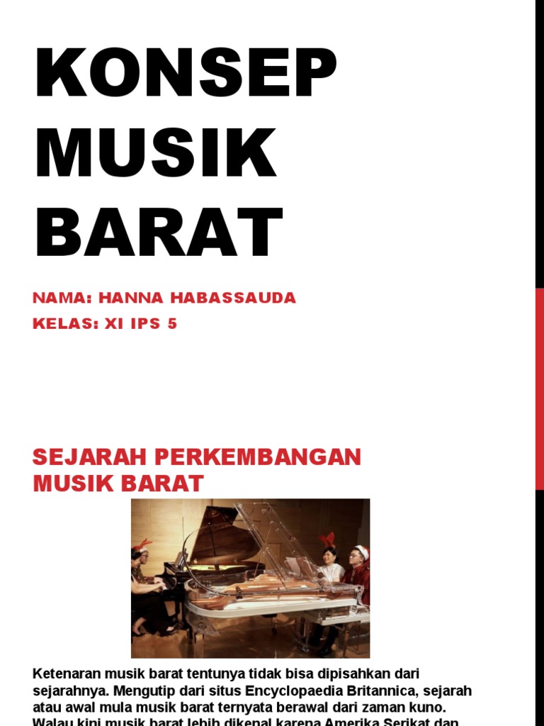 SEJARAH MUSIK BARAT | PDF