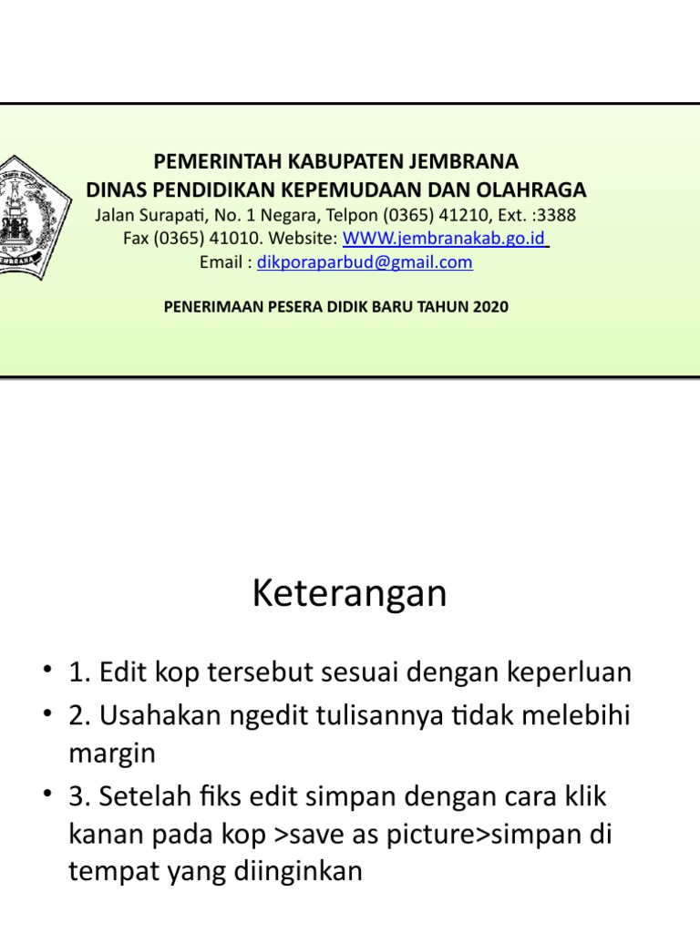 Kop PPDB | PDF