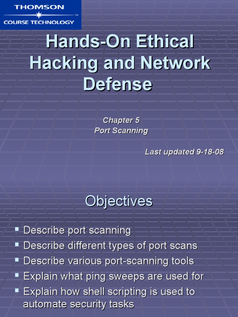 Hands-On Ethical Hacking and Network Defense | PDF | Transmission ...