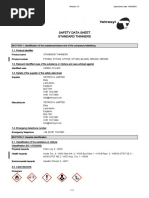 Thinner MSDS | PDF | Dangerous Goods | Carbon Dioxide