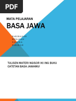 Ukara Tanduk Lan Ukara Tanggap | PDF