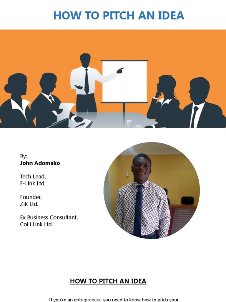 Effective Idea Pitching Strategies | PDF | Investor | Sales