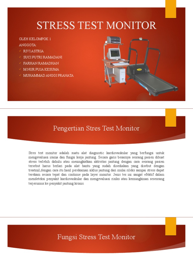 Stres Test Monitor | PDF | Teknologi & Rekayasa