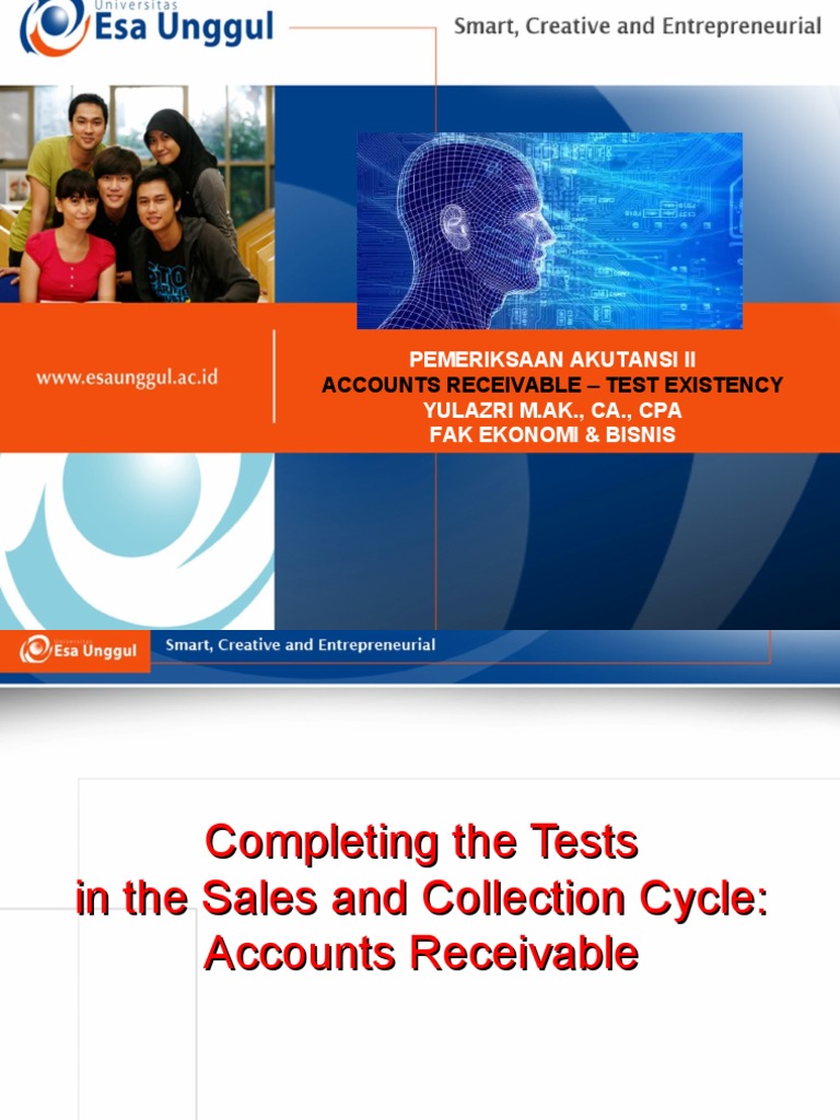 Accounts Receivable - Test Existency: Pemeriksaan Akutansi Ii Yulazri M ...