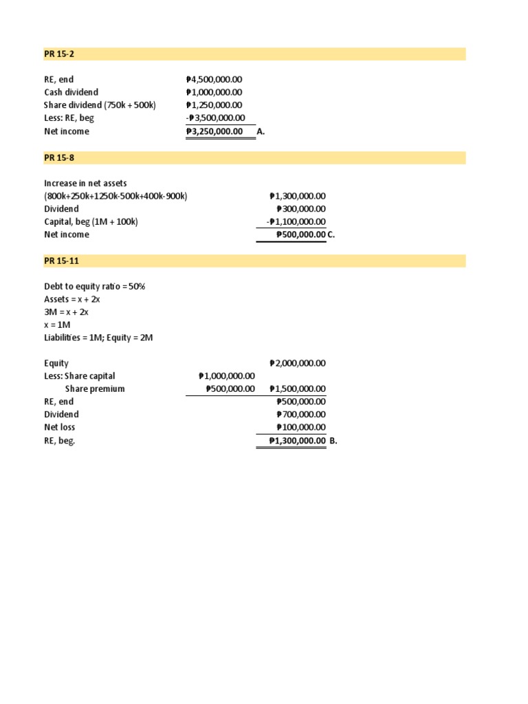 IA3 Chapter 15 Answers | PDF