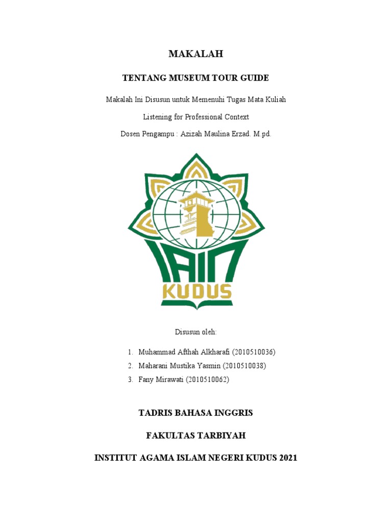 Museum Tour Guide Overview | PDF | Paintings