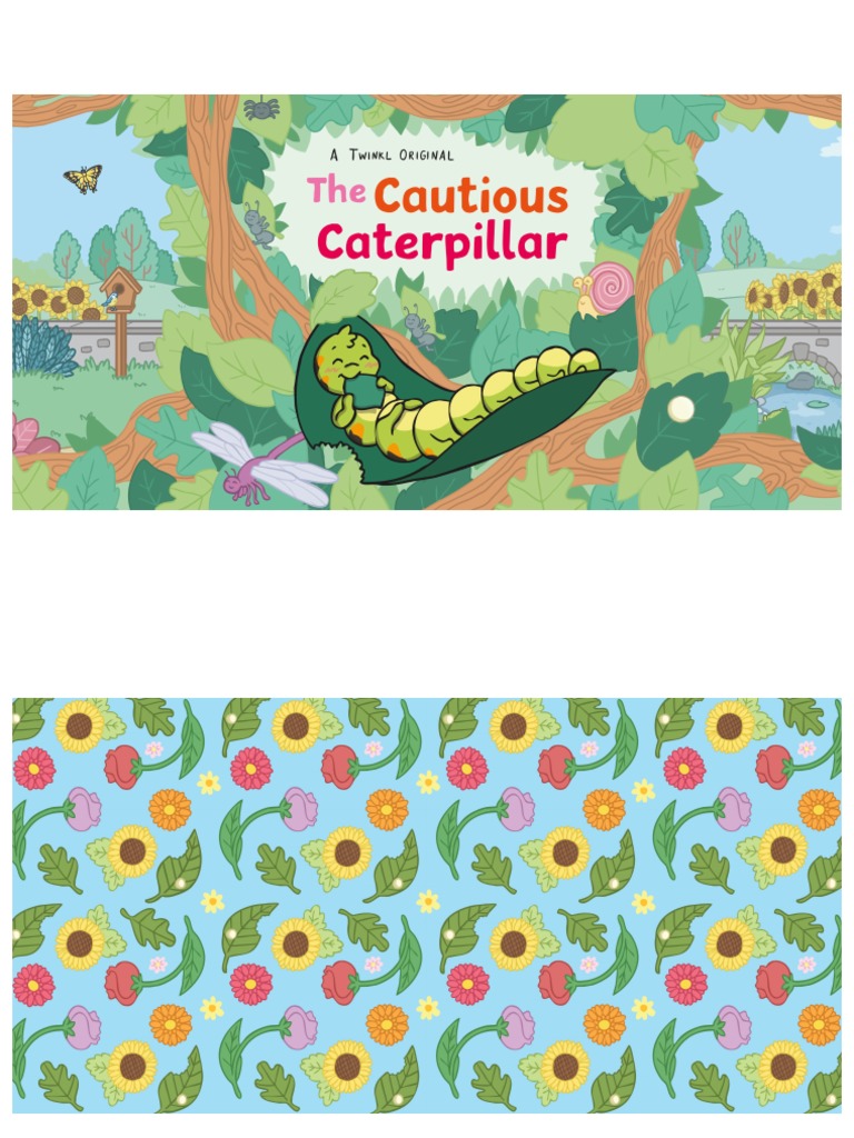 Twinkl The Cautious Caterpillar Story Powerpoint English Ver 6 | PDF ...