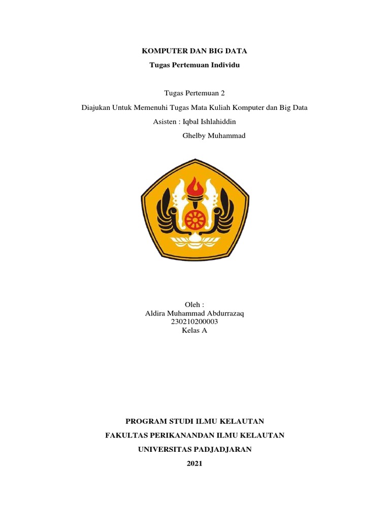 Aldira Muhammad Abdurrazaq - A - File Python Tugas Pertemuan 3 | PDF