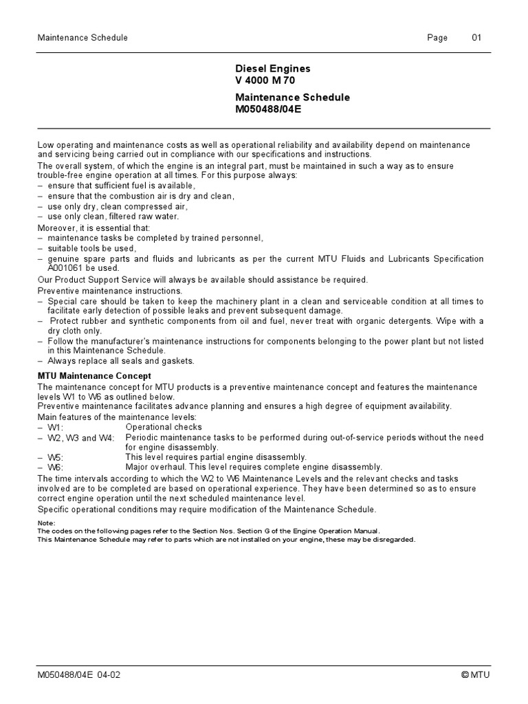 12 16V4000M70 | PDF | Pump | Vehicle Technology