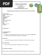 Science Melcs Grade 6 | PDF | Earth | Learning