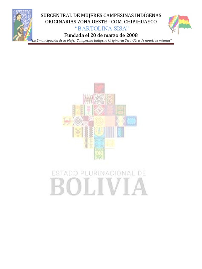 Hoja Bartolina Sisa | PDF